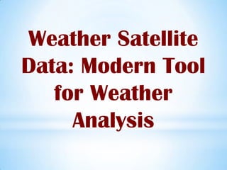 Weather: my report in earth science | PPTX