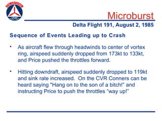 Weather 1 - Focus on Microbursts | PPT