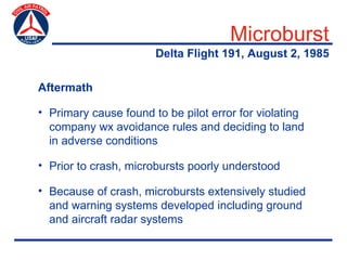 Weather 1 - Focus on Microbursts | PPT