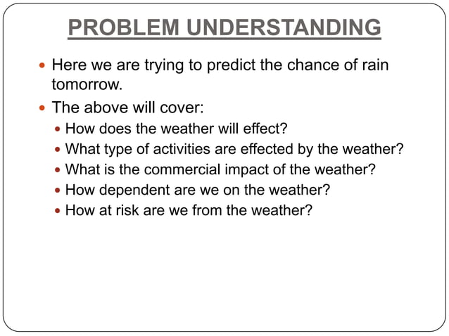 Mining "Weather data" using R Data-Miner | PPT