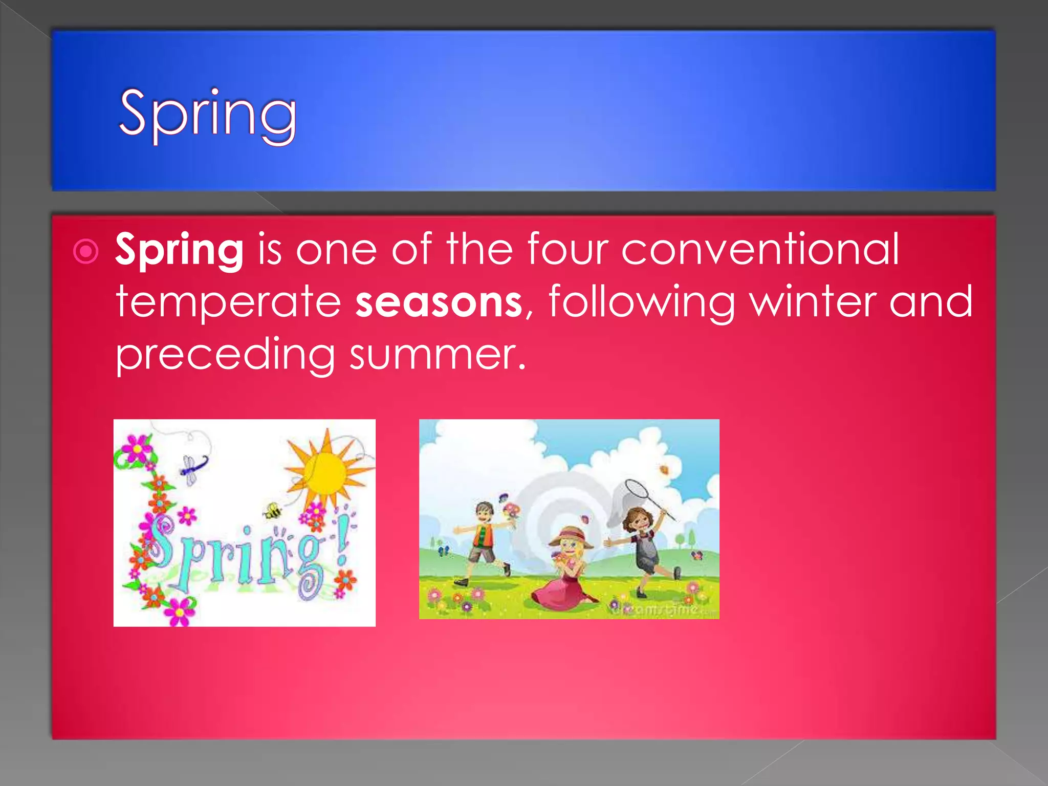 Weather and Seasons | PPTX