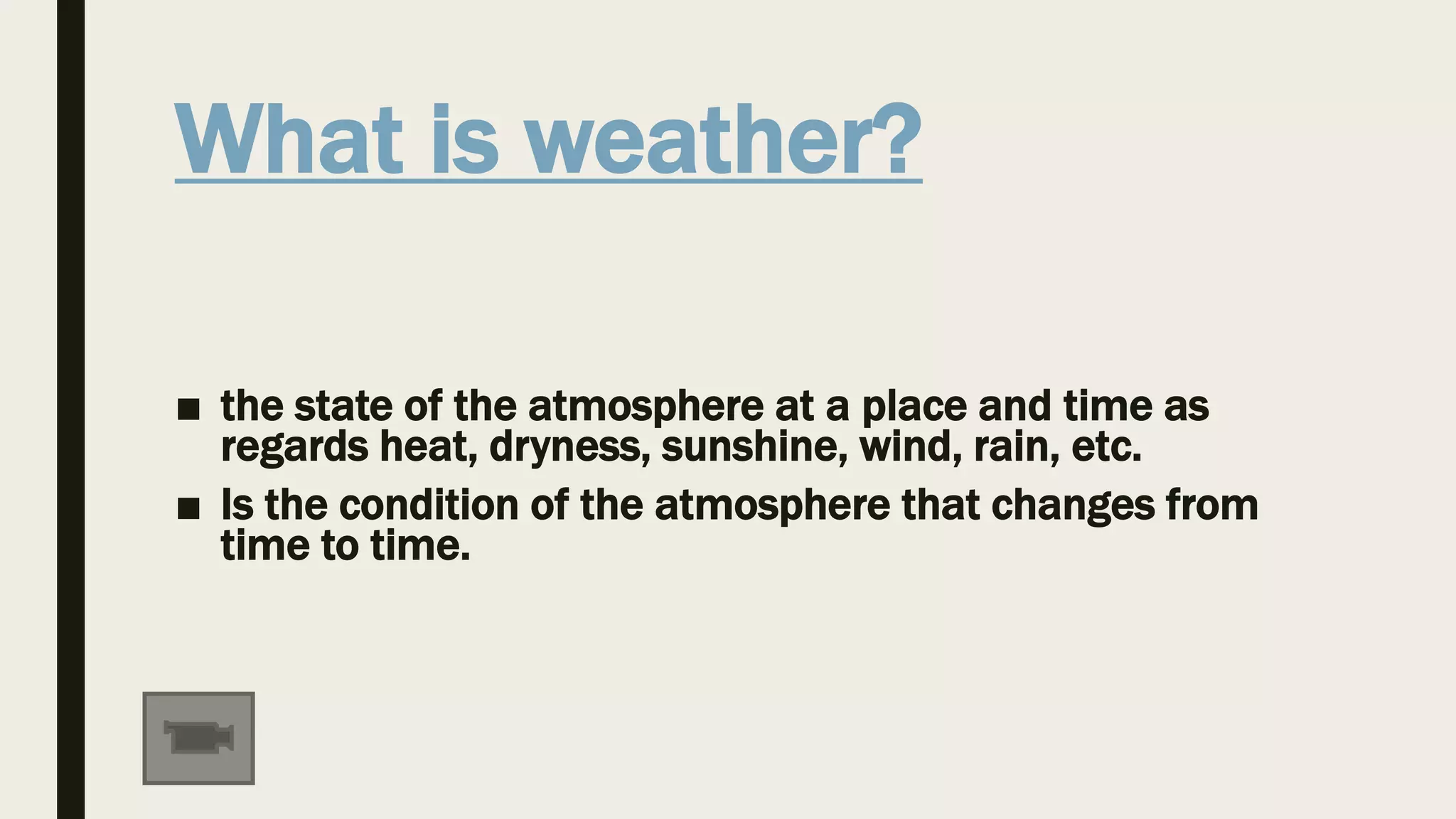 Weather | PPTX