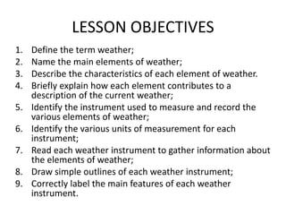 Weather | PPTX | Weather | Science