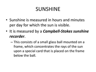 Weather | PPTX | Weather | Science