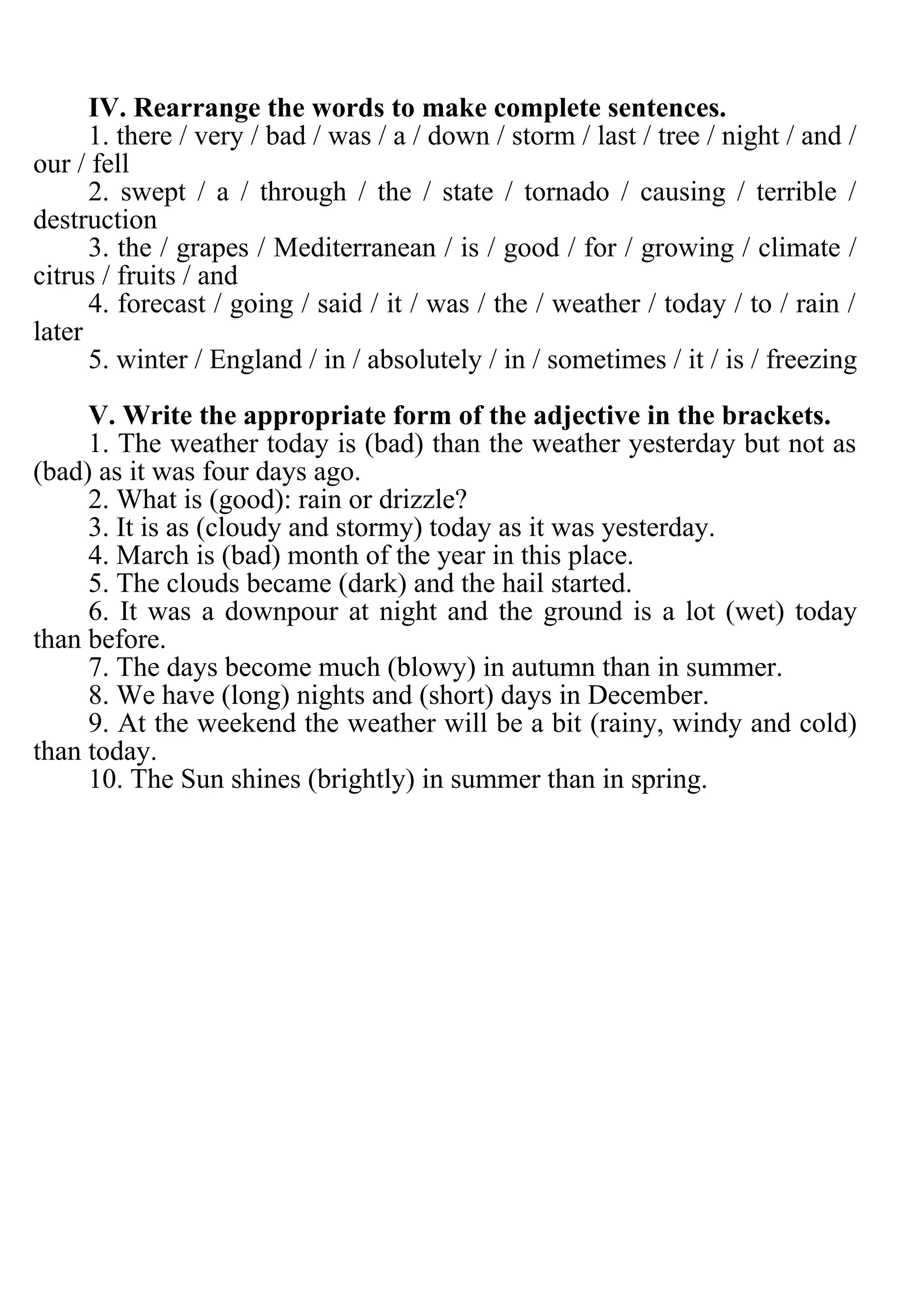 Weather for improving vocabulary and knowledge.docx