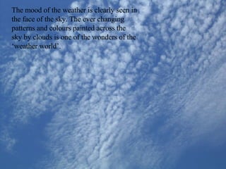 Weather Cloud Lore | PPT