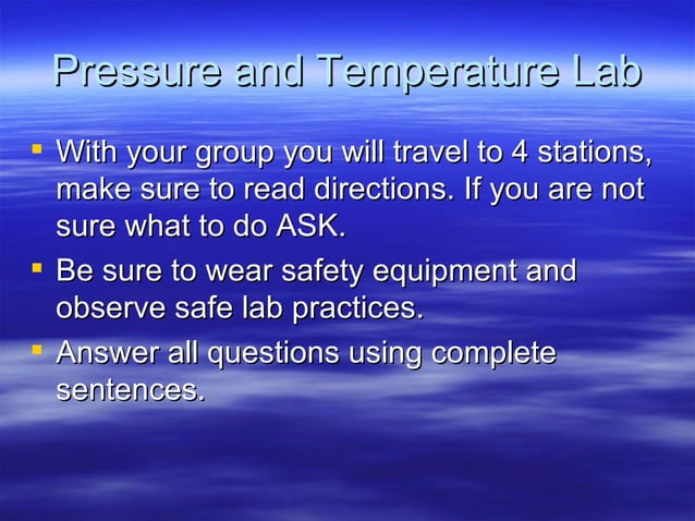 Weather Day 3: Air Pressure, Temperature & Altitude | PPT | Weather ...