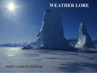 Weather Past Climate Change | PPT | Geography | Science