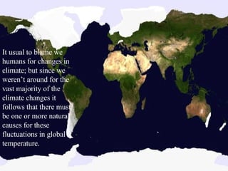 Weather Past Climate Change | PPT | Geography | Science