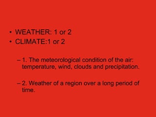 Weather Pictures | PPT