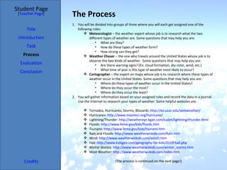 Weather Watchers | PPT