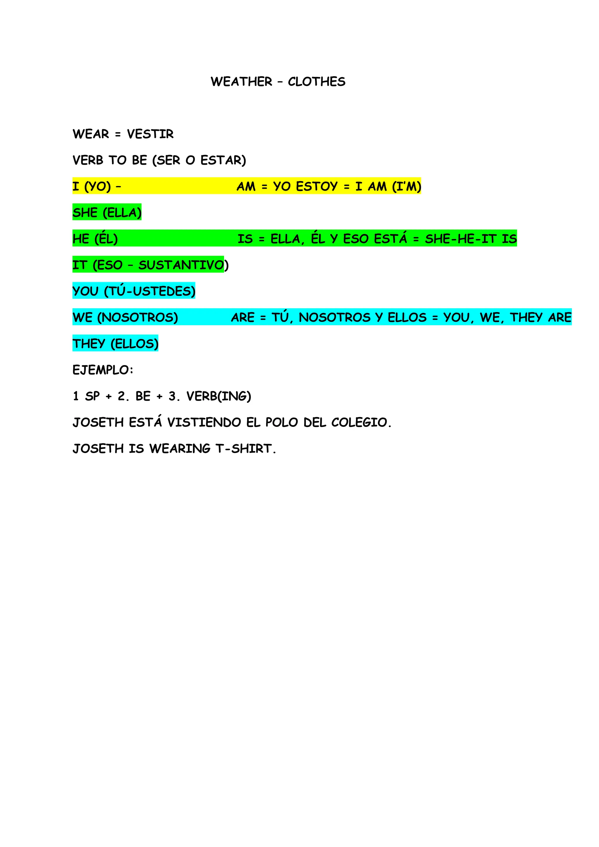 WEATHER 13 11 2024 4TO - CLASES DE INGLES | PDF