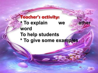 Weather 7th grade | PPTX