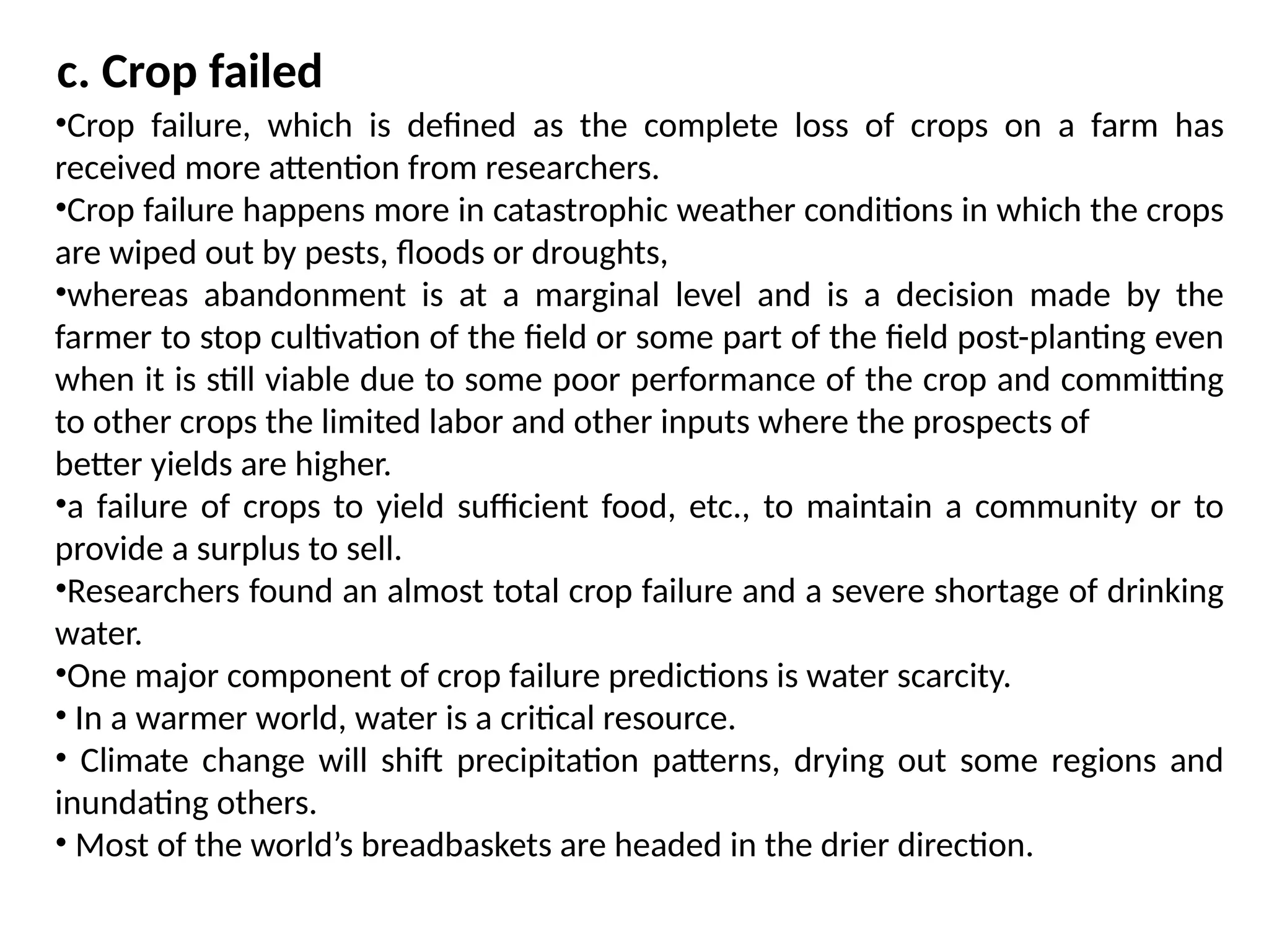 Applying Interpreted Weather Data And Minimizing Crop Production Risks ...