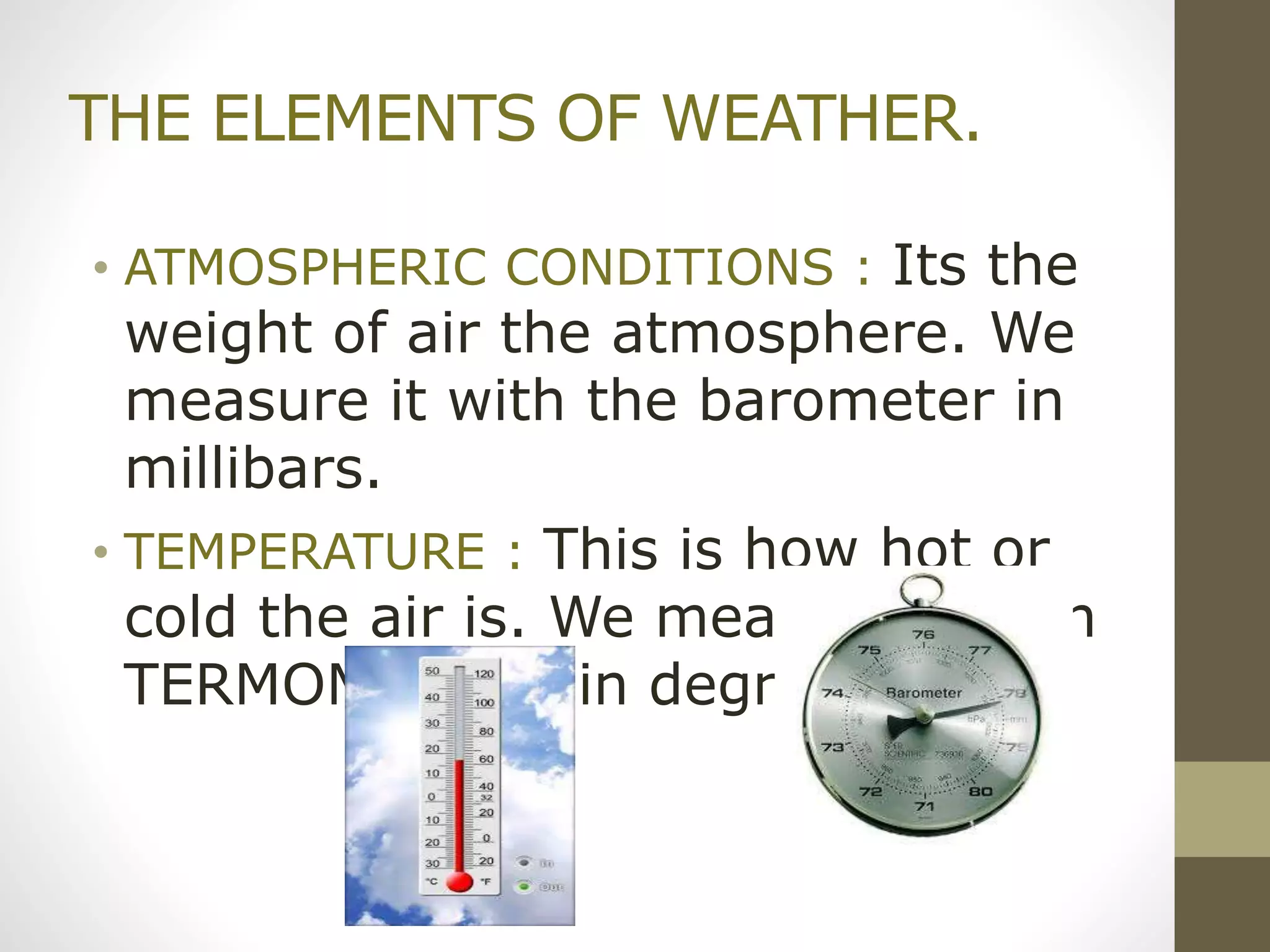 Weather and climate | PPTX