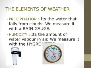 Weather and climate | PPT