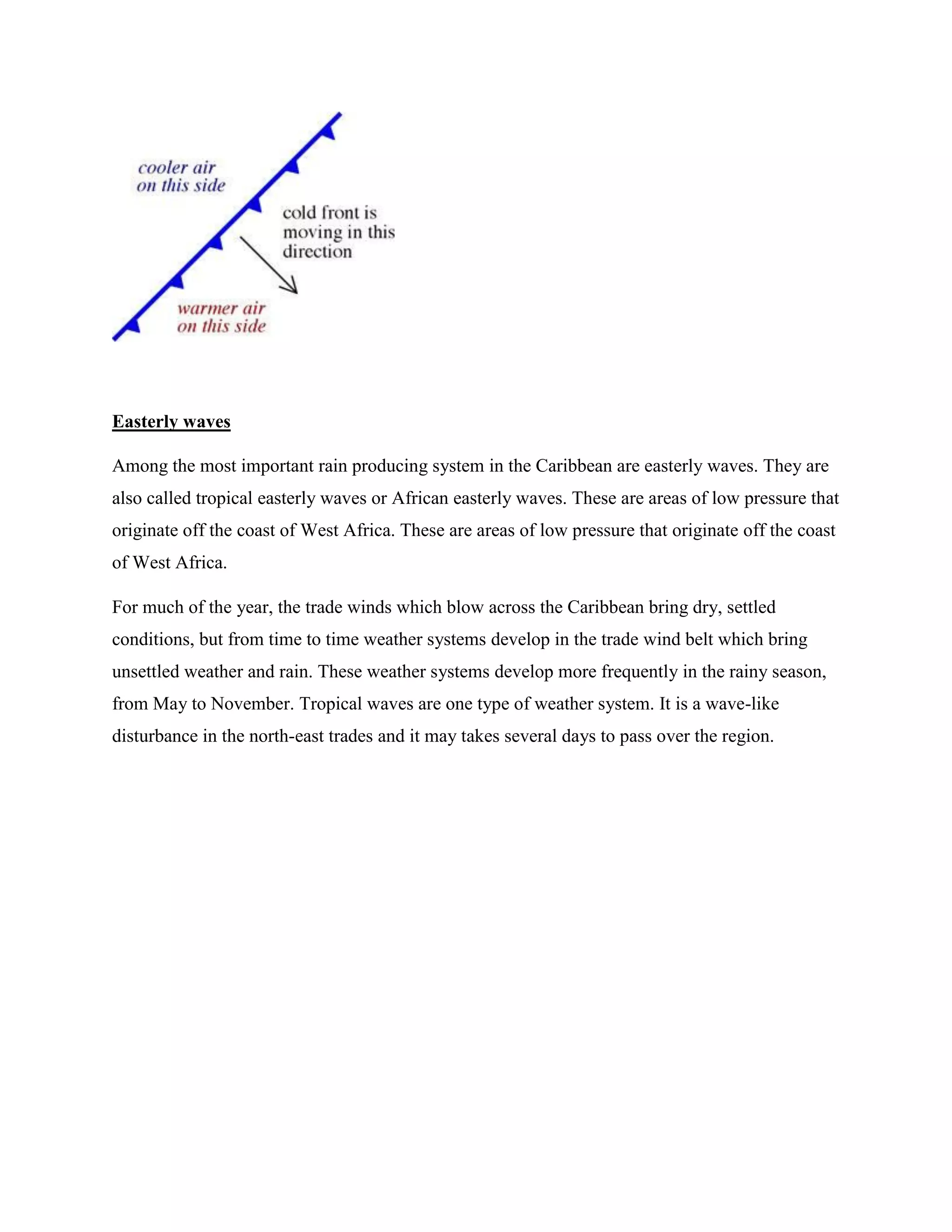 Weather and climate- CSEC Geography | PDF