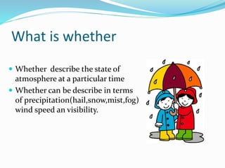 Weather and climate | PPTX