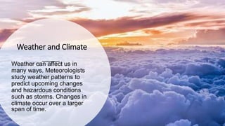 Weather and climate | PPT