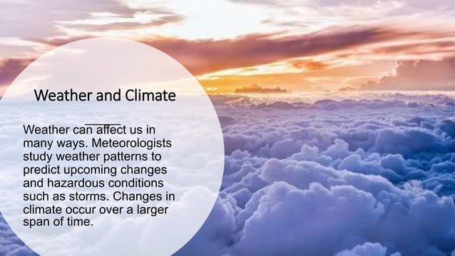 Weather and climate | PPT