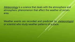 Weather and climate | PPTX