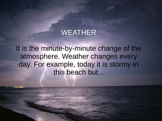 Weather and climate | PPT