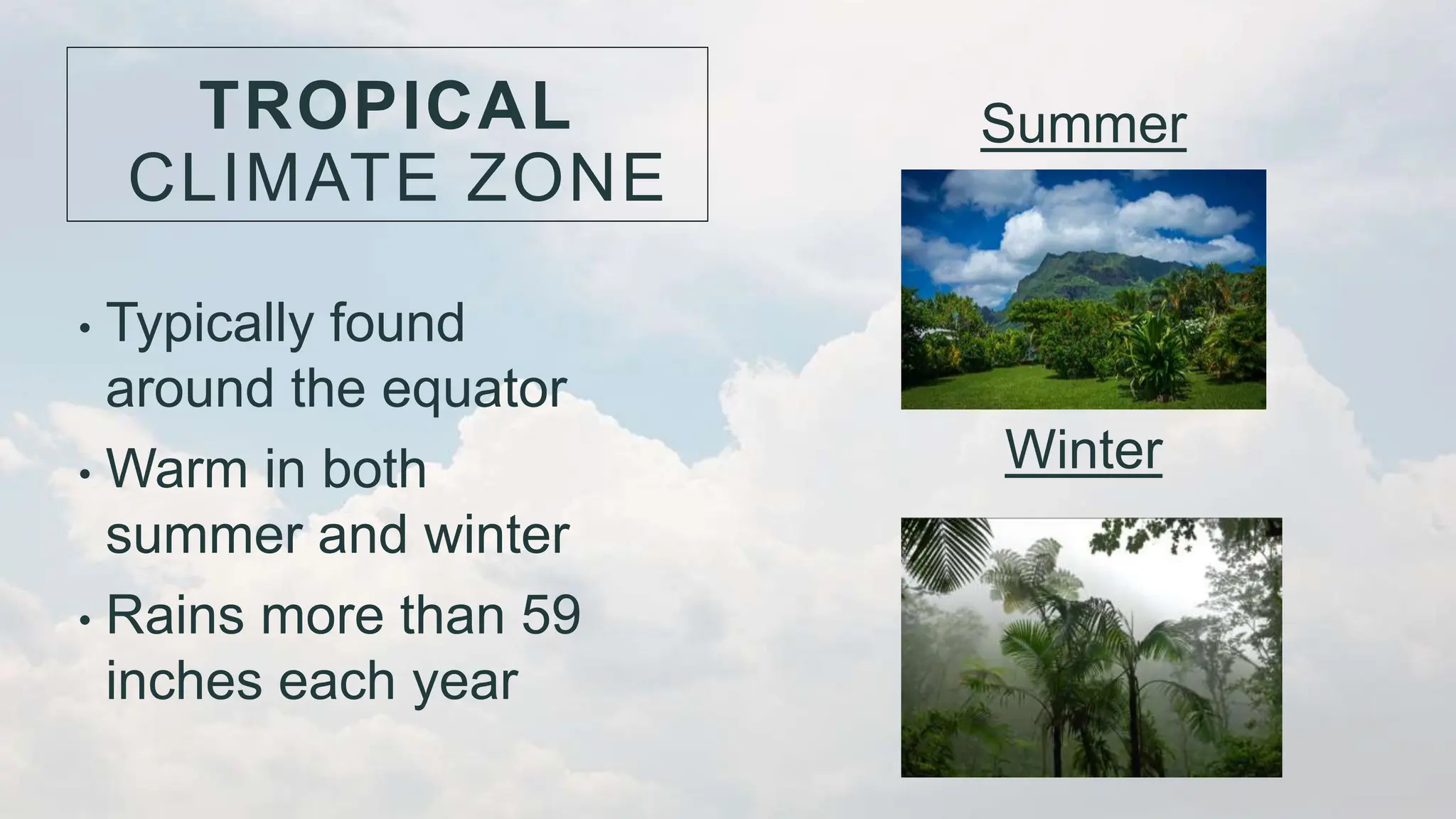 Waether and Climate zones. Information on the climate | PPTX ...