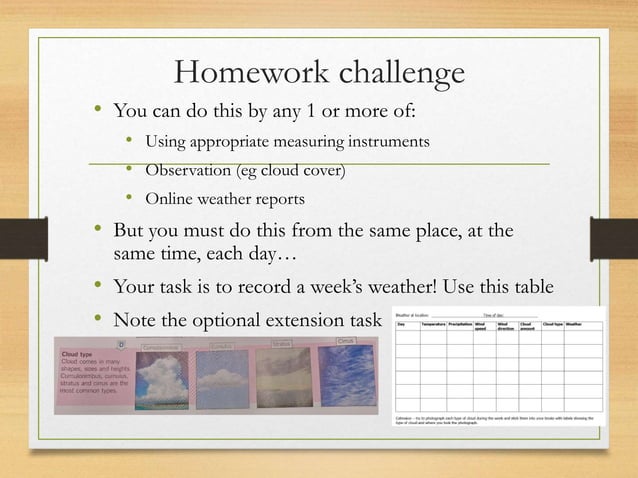 Weather and climate intro | PPTX