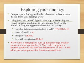 Weather and climate intro | PPTX