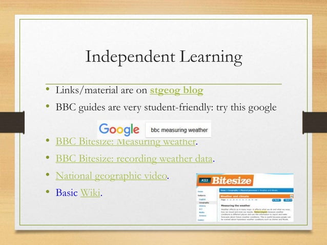 Weather and climate intro | PPTX