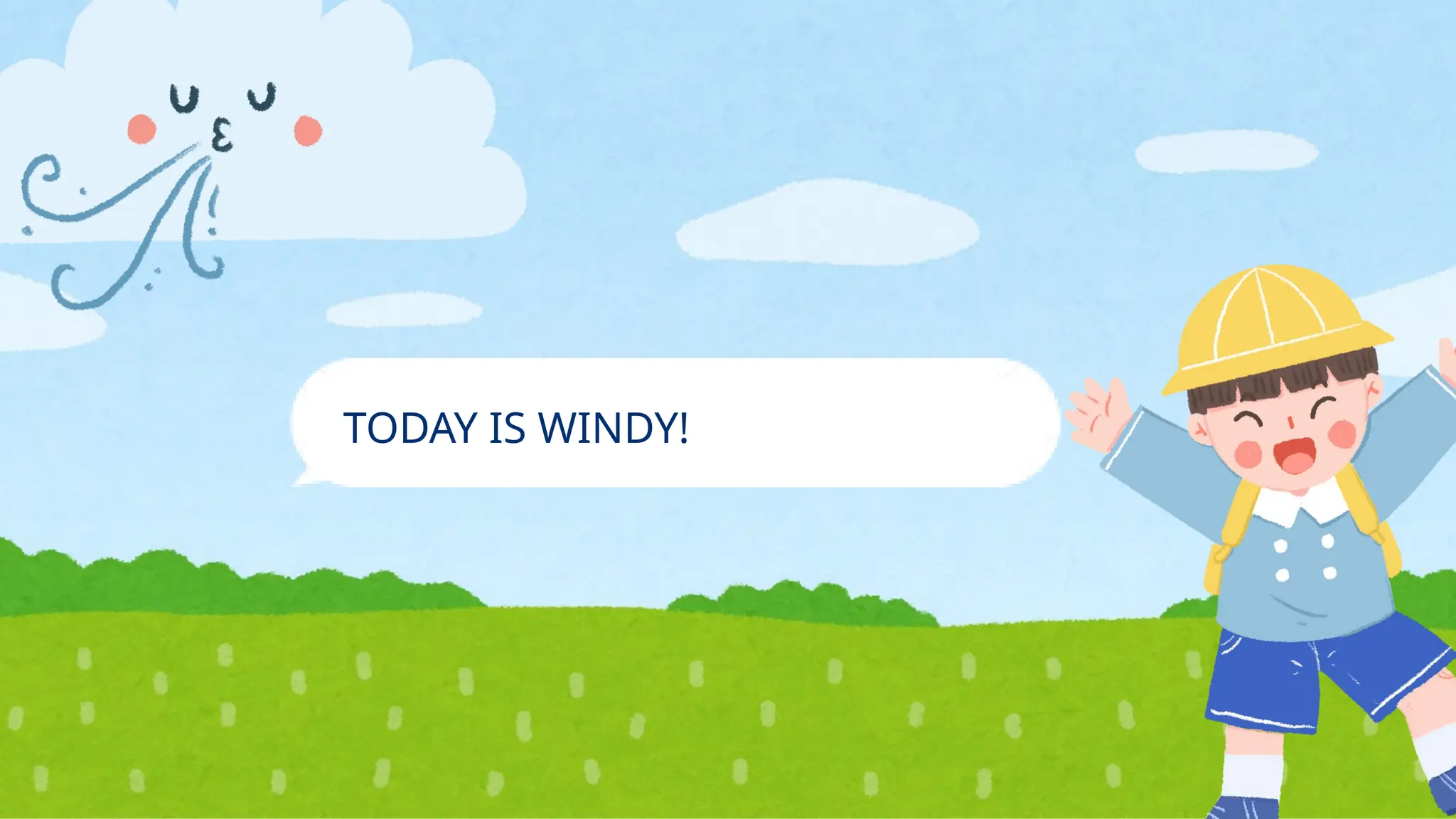 Weather and Feelings Education Presentation in Blue and Green Colors ...