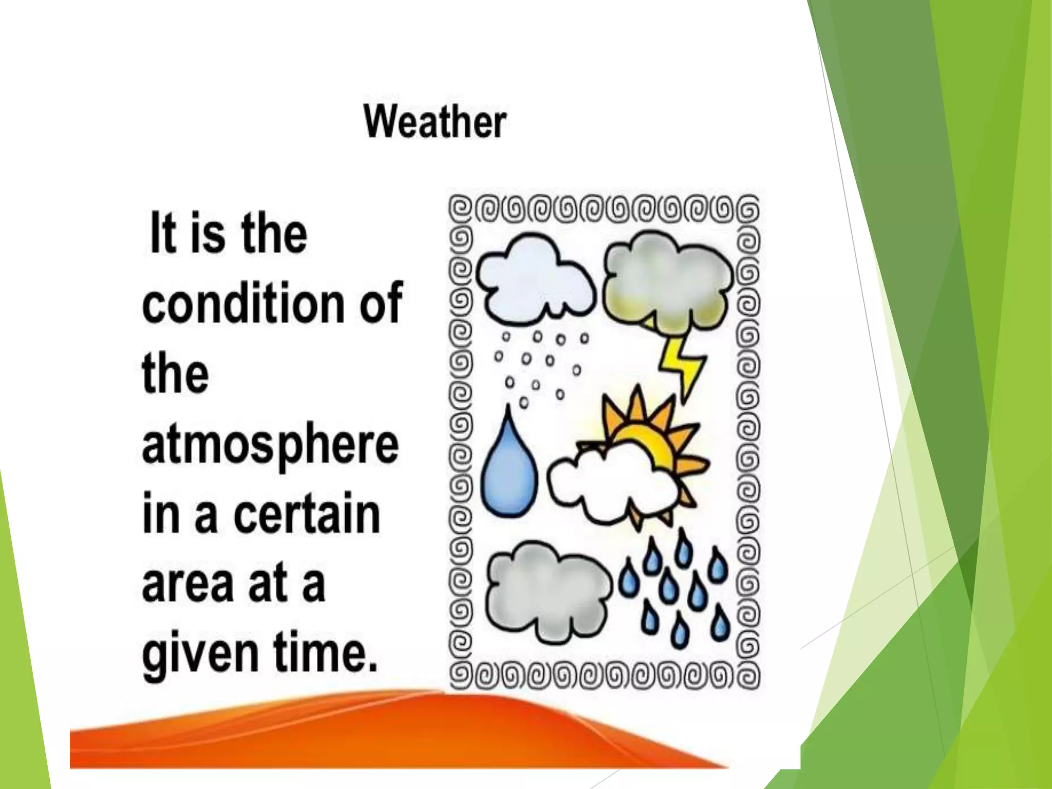 Weather and season A Lecture By Mr Allah Dad Khan Visiting Professor ...