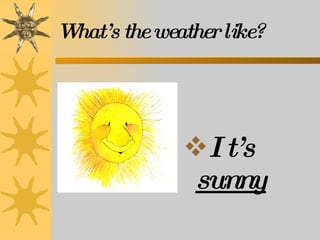 Weather and seasons | PPT