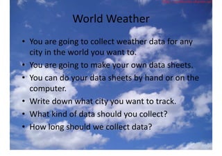 Weather And Water | PPT
