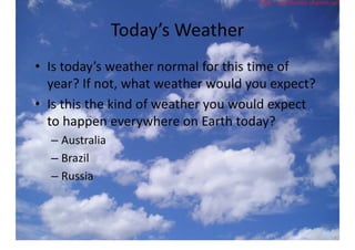 Weather And Water | PPT