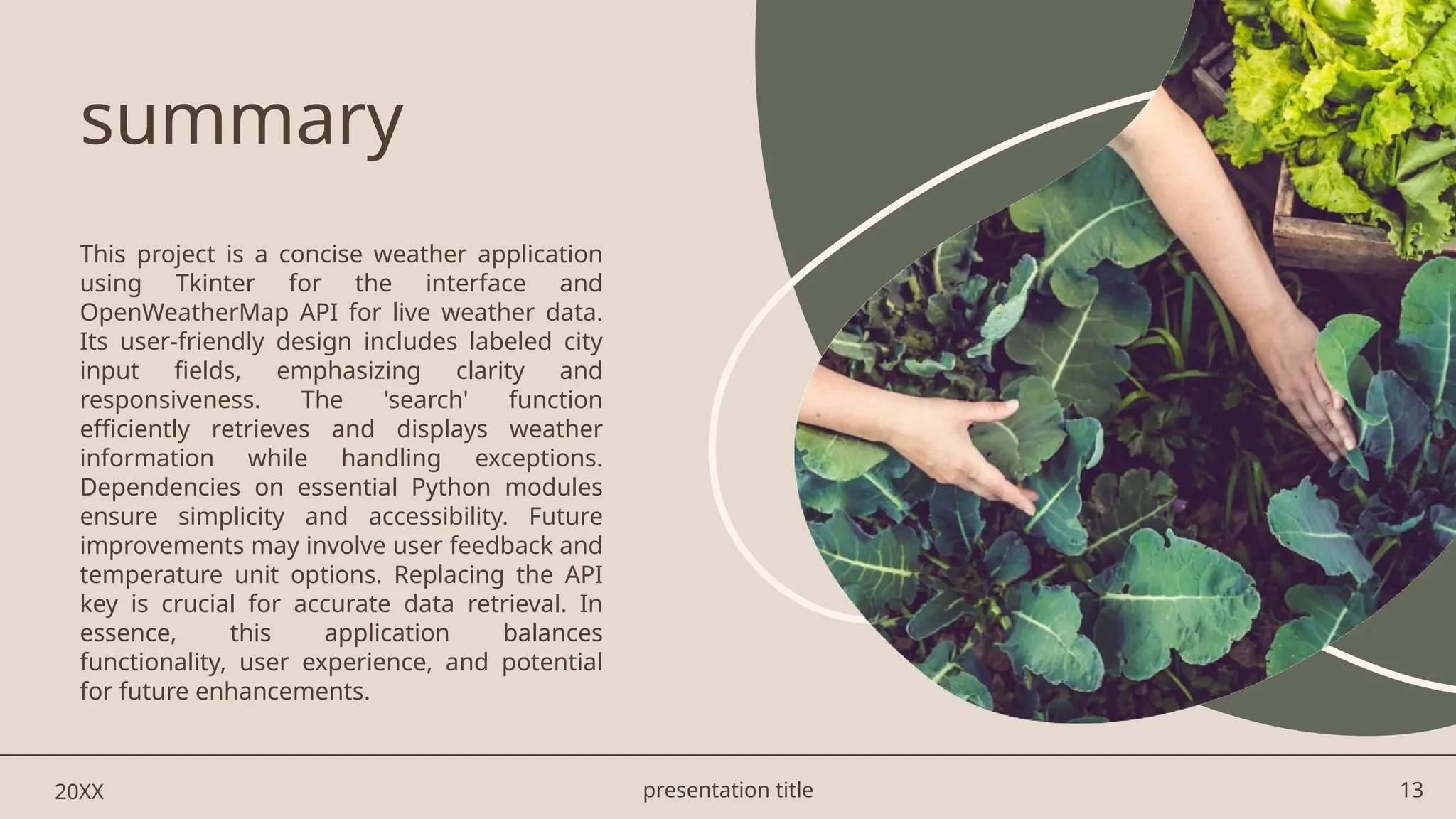 Weather Application using Python using tkinter | PPTX