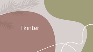 Weather Application using Python using tkinter | PPTX