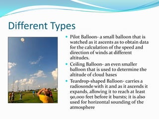 Weather balloon pd. 5 | PPTX