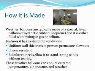 Weather balloon pd. 5 | PPTX
