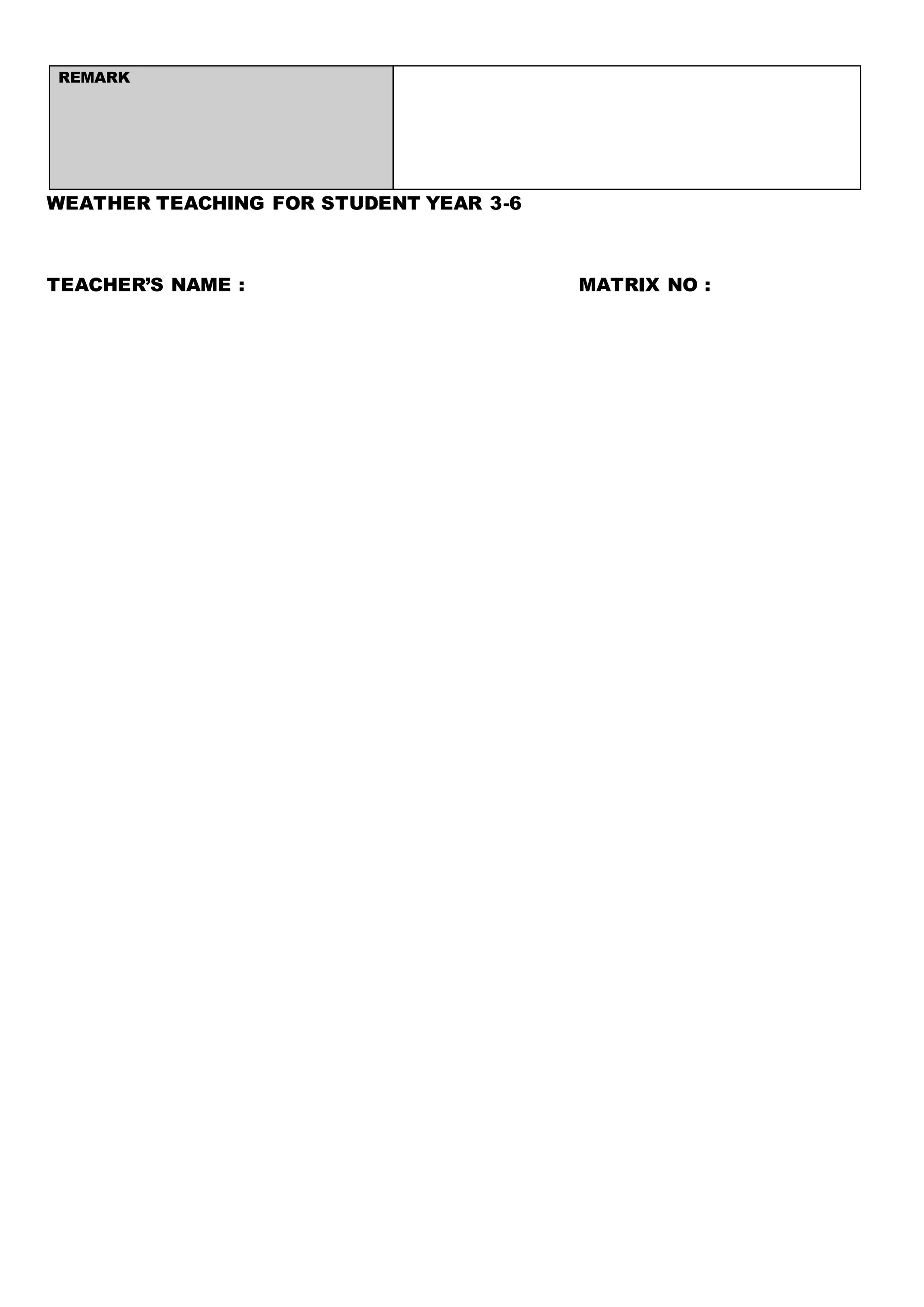 Weather checklist | PDF