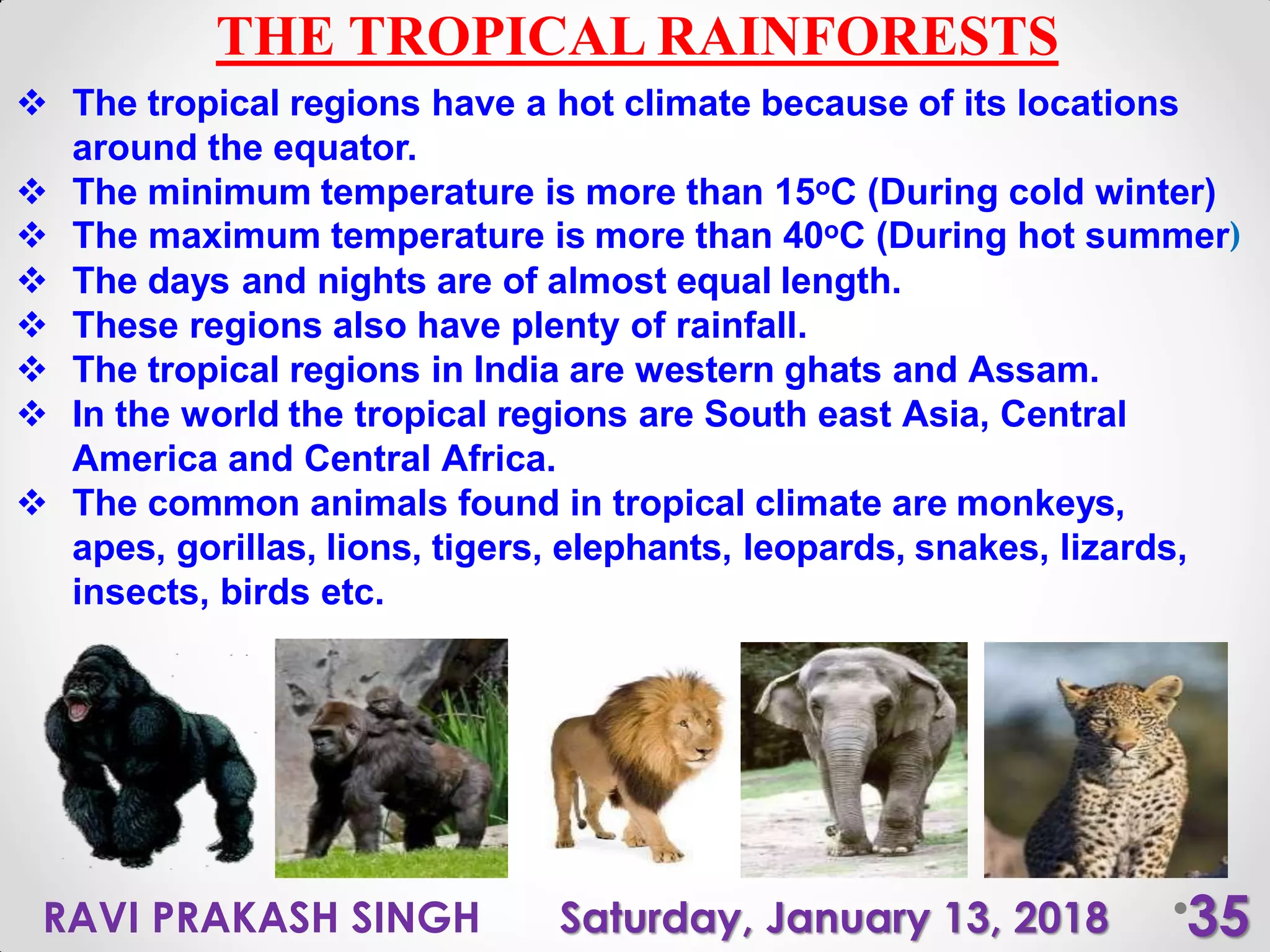 Weather, climate and adaptations of animals class-7 | PDF