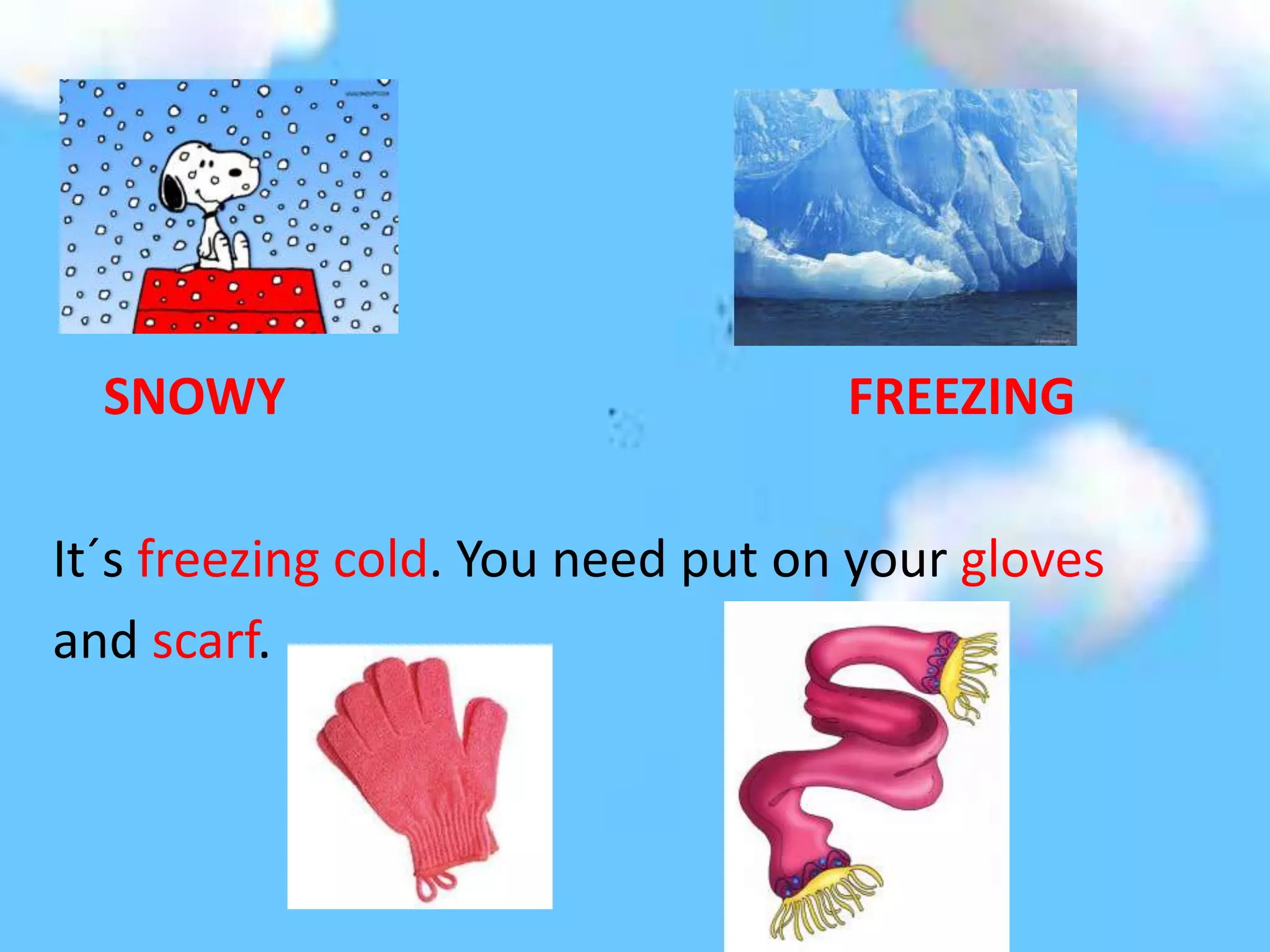 Weather, clothes and seasons | PPTX