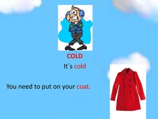 Weather, clothes and seasons | PPTX