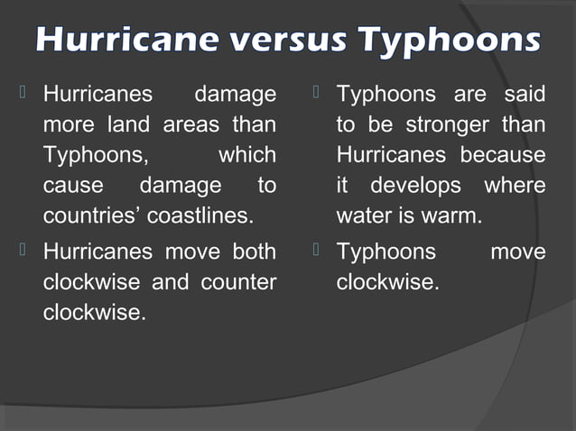 Weather disturbance | PPT | Disasters