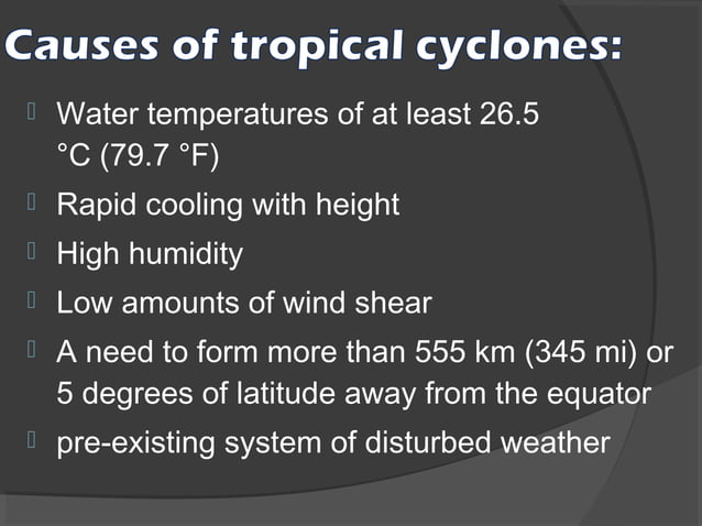 Weather disturbance | PPT | Disasters