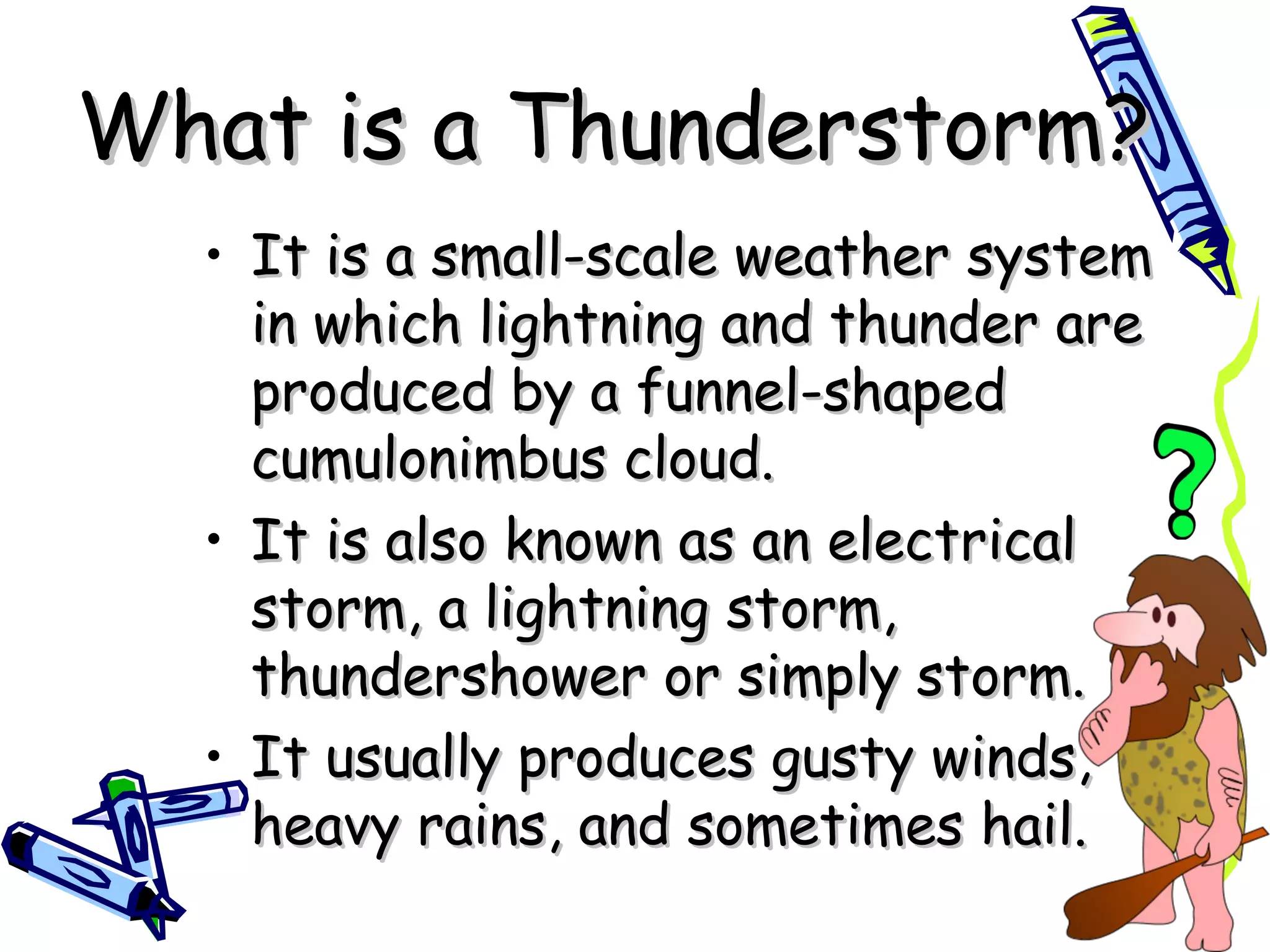 Weather Disturbances (Project in Science) | PPT