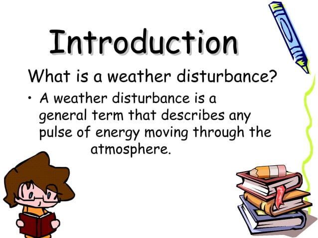 Weather Disturbances (Project in Science) | PPT | Geography | Science