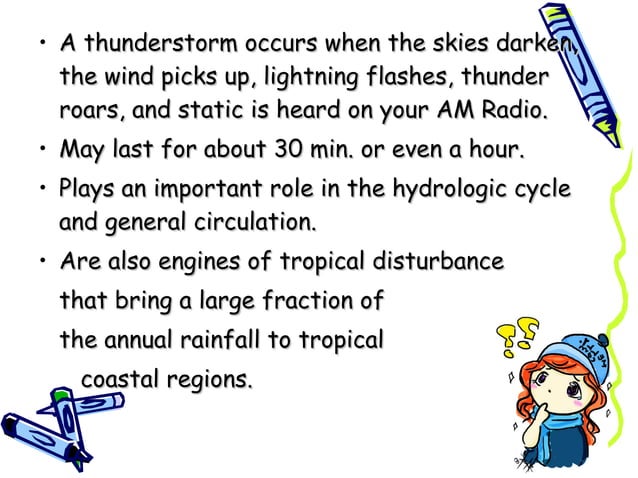 Weather Disturbances (Project in Science) | PPT | Geography | Science