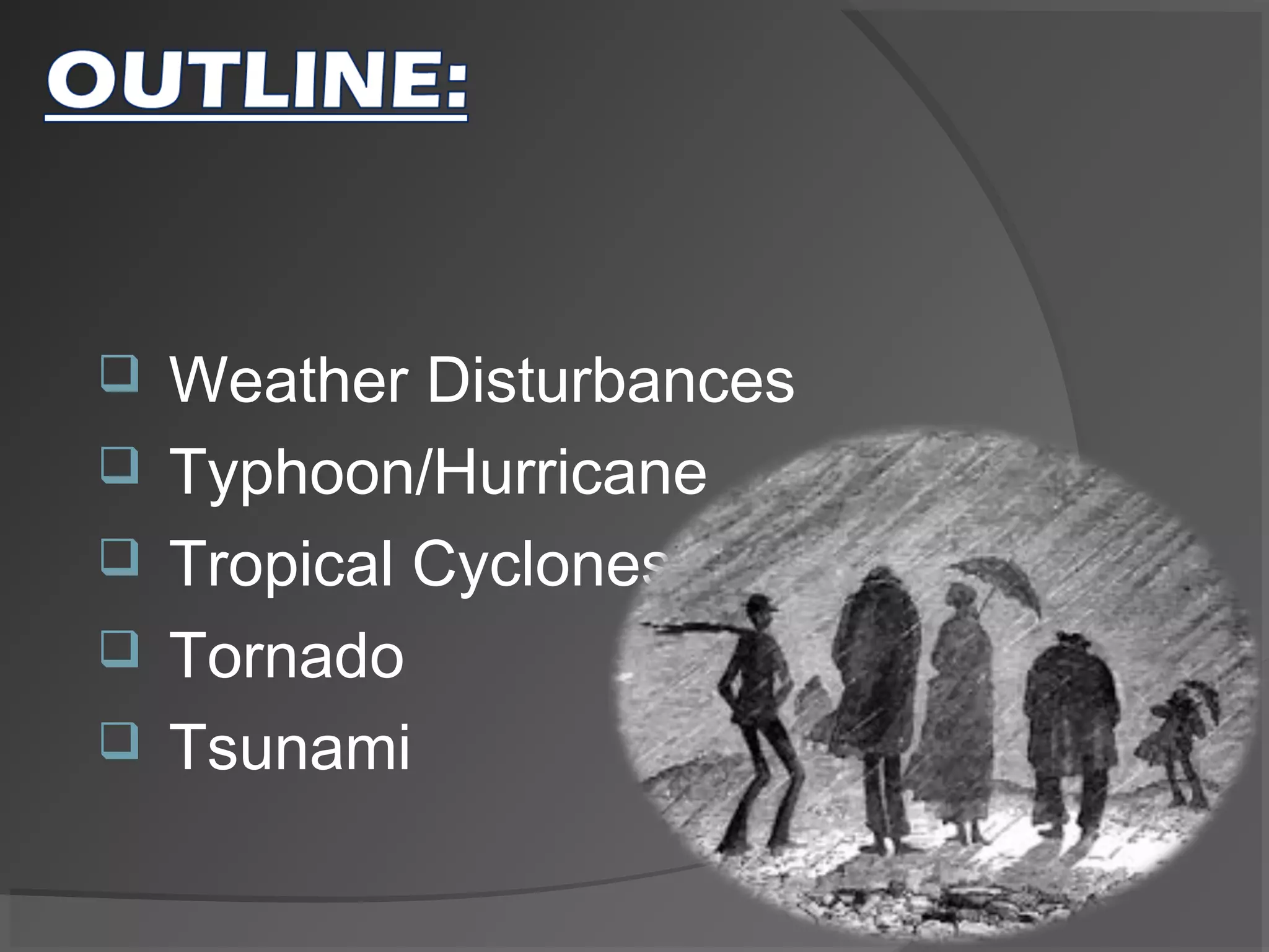 Weather disturbances | PDF