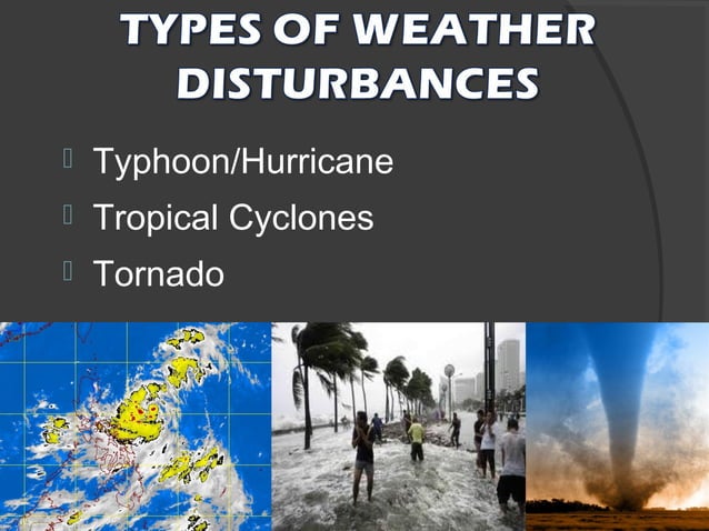 Weather disturbances | PDF